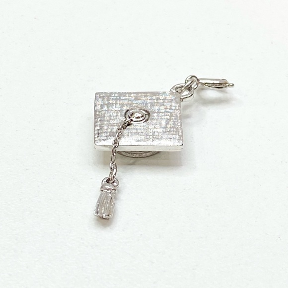 Monet | Jewelry | Vintage Monet Graduation Cap Silver Tone Charm | Poshmark
